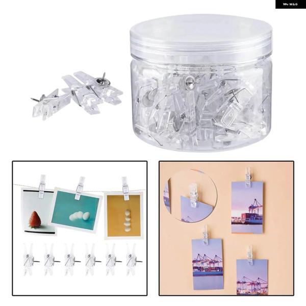 50個プッシュピン クリップ 画鋲 オフィスマップ 写真吊り下げ用 プッシュピン クリップ カスタム パーツ アクセサリーHigh-concerned chemical:NoneGLUE:GLUEBrand Name:perfeclanOr...