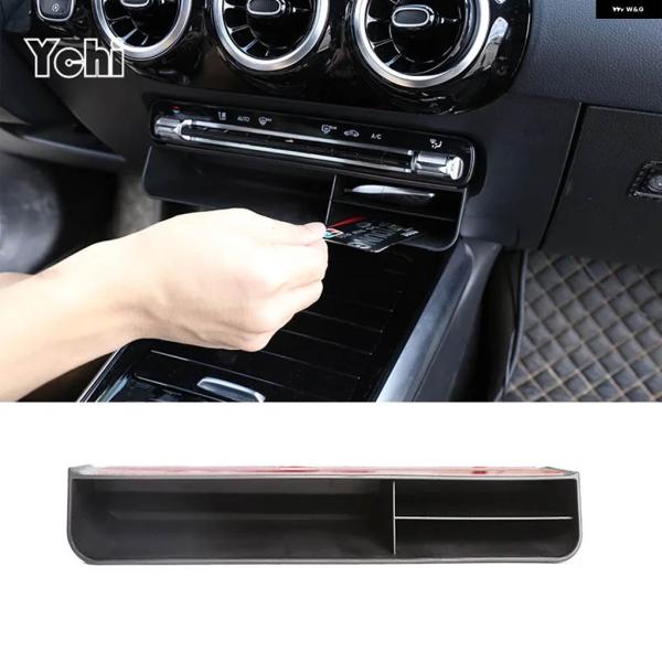 メルセデス ベンツ A B CLA GLB GLA クラス W177 W247 C118 X247 H247 2020-2023 カーセントラル コントロール ストレージ ボックス トリム カーアクセサリー カスタム パーツ アクセサリーH...
