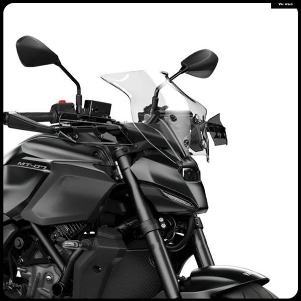 ヤマハ MT-07 2025 ミドルスクリーン マルチ マウント 構造キット MT07 GEN4 フロントウインドシールド 多価ウインドデフレクター カスタム パーツ アクセサリーProtective parts:OtherHigh-con...
