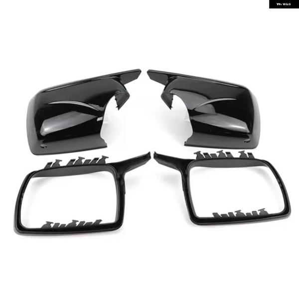 M-LOOK 光沢ブラックミラー カバー BMW X5 E53 1999-2006 リアビューサイドミラー キャップ 交換部品 カスタム パーツ アクセサリーHigh-concerned chemical:NoneOrigin:Mainla...