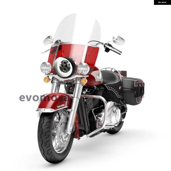 オートバイ 7インチLED ヘッドライト ハーレー スポーツスター ダイナ ホンダ スズキ カワサキ ズ オートバイ ライト システム ヘッドランプ カスタム パーツ アクセサリーHigh-concerned chemical:NoneLu...