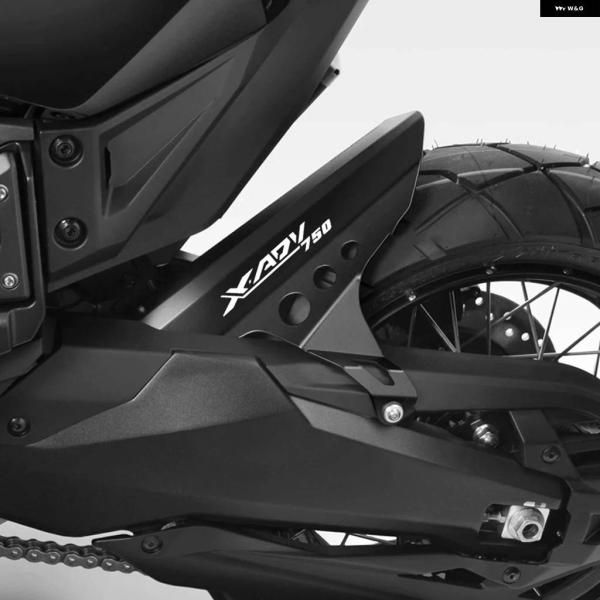 オートバイ X-ADV 750 リアフェンダーエクステンダーホイール マッドガード スプラッシュ ブラケット ガードカバー ホンダ XADV X ADV 750 2017 - XADV750 カスタム パーツ アクセサリーProtectiv...