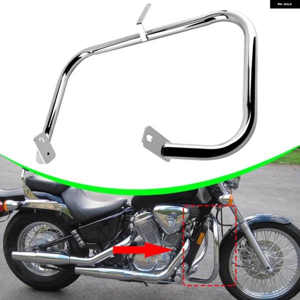 オートバイ フロント エンジン ガード 落下防止 クラッシュ バー バンパー フレーム ホンダ シャドウスティード VT400 VLX600 VT600 99-08 カスタム パーツ アクセサリーHigh-concerned chemica...