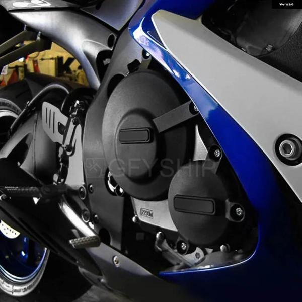 スズキ 2006〜2023 - 2025 GSXR750 2009〜2019 GSXR600 GSX-R 600 750 バイク エンジン カバー カスタム パーツ アクセサリーProtective parts:Frame Protecti...