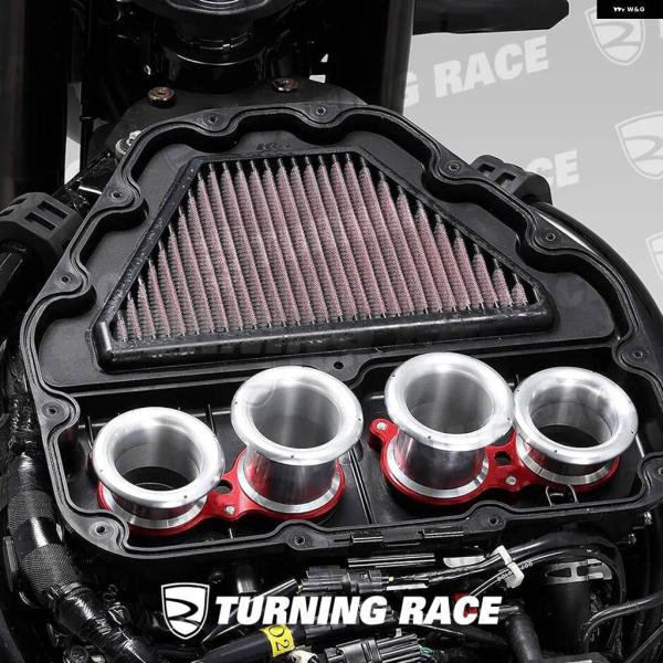 TMS/トルクマネジメント システム ファンネルキット Z900RS / CAFE18-25 カワサキ Z900 17-25 エア フィルター ファンネル交換調整キット カスタム パーツ アクセサリーHigh-concerned chemi...