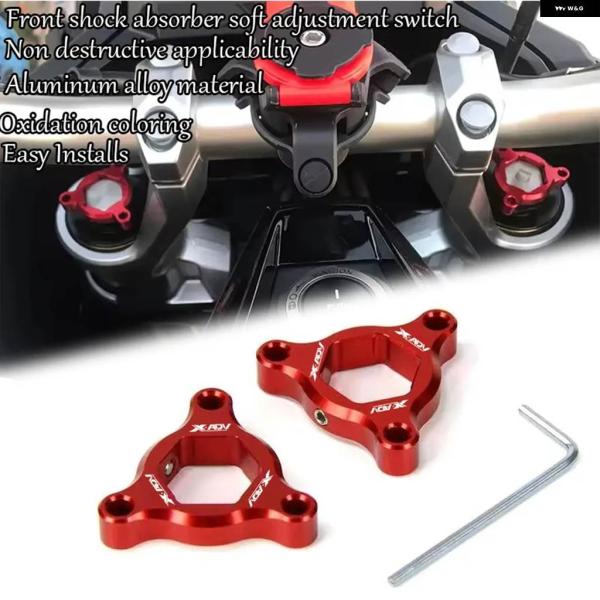 ホンダ X-ADV750 XADV 750 X-ADV 750 XADV750 バイク フロントサスペンション フォーク プリロードアジャスターキャップガードカバー カスタム パーツ アクセサリーProtective parts:Other...
