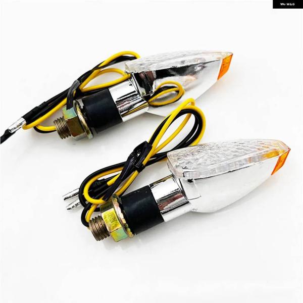 クローム オートバイ アクセサリーショートトライアングルカスタム 汎用 LED ウィンカー インジケーター ライトターンLED ライト カスタム パーツ アクセサリーHigh-concerned chemical:NoneItem Type...