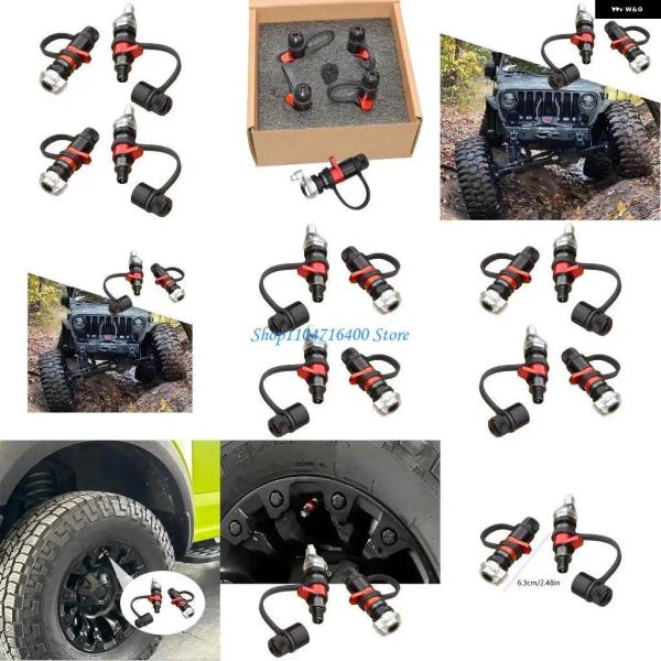 クイックデフレーションメタルタイヤ バルブ 砂地ランニング車両エア圧ダウンタイヤデフレーター カスタム パーツ アクセサリーHigh-concerned chemical:NoneOrigin:Mainland ChinaQuick Def...