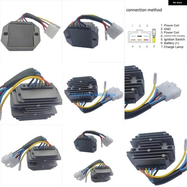 オートバイ スタビライザー レギュレーター 整流器 12V RS5121 119653-7771011 119640-77711 カスタム パーツ アクセサリーHigh-concerned chemical:NoneType:Transmi...