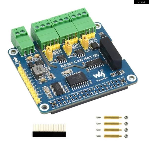 WAVESHARE RS485 CAN HAT RS485 CAN拡張ボード RASPBERRY PIはRS485/CAN経由で安定した長距離通信を可能に カスタム パーツ アクセサリーHigh-concerned chemical:Non...