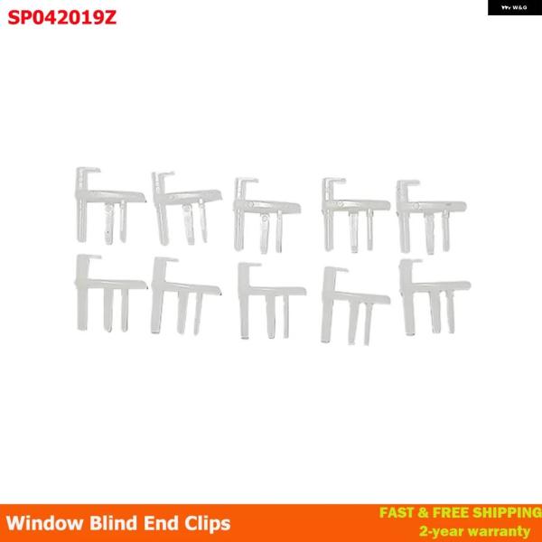 SEITZ DOMETIC フライスクリーン / キャラバンウィンドウ ブラインド エンドクリップ 5個 左/右 モーターホーム用 SP042019Z 5組 カスタム パーツ アクセサリーHigh-concerned chemical:No...