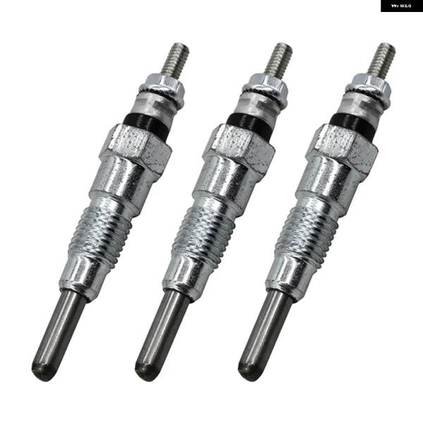 3PCS 15951-65510 1595165510 15951-65512 エンジン ヒーターグロープラグ 10MM クボタ エンジン D650 D750 D850 D950 D1102 D1302 カスタム パーツ アクセサリーHig...