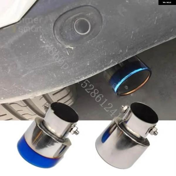 MERCEDES-BENZ SMART FORFOUR 453 2015 2016~2020 ステンレス テール パイプ マフラースリーブ 装飾 トリム カーアクセサリー カスタム パーツ アクセサリーHigh-concerned chem...