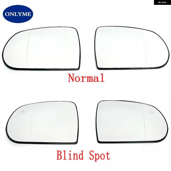 ジープ コンパス 2017 -2023 チェロキー KL 2013 14 15 16 17 18 19 ブラインド スポットハザード機能付き 広角ヒーター付き車用ミラー ガラス カスタム パーツ アクセサリーHigh-concerned c...