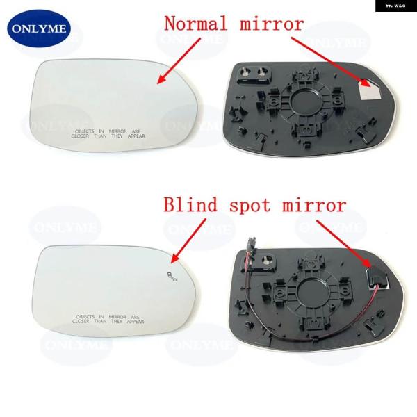 ブラインド スポットハザード機能付き凸型ヒーター付きSUVミラー ガラス米国版 ホンダ CR-V CRV 2017 - 21用 カスタム パーツ アクセサリーHigh-concerned chemical:NoneSpecial Featu...