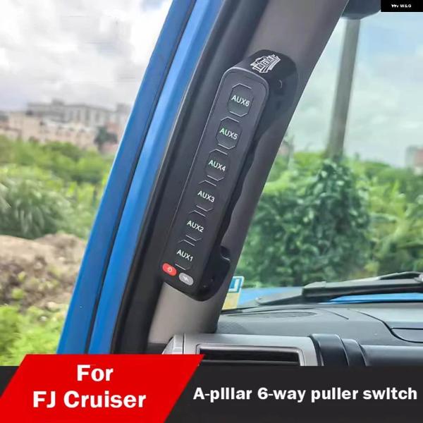 07-23 トヨタ FJ クルーザー A ピラー アームレスト スイッチと互換性統合スイッチ自動車用統合スイッチハンドル カスタム パーツ アクセサリーHigh-concerned chemical:NonePlacement on Veh...