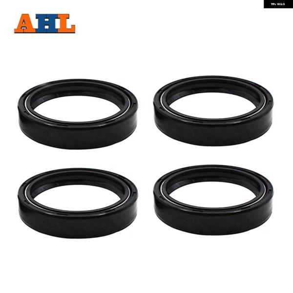 スズキ DJEBEL 250 RMX250 DR250 DR350 90-99 ショック アブソーバー オイルシール オートバイ フロント フォーク ダンパー オイルシール 2ペア カスタム パーツ アクセサリーHigh-concerned...