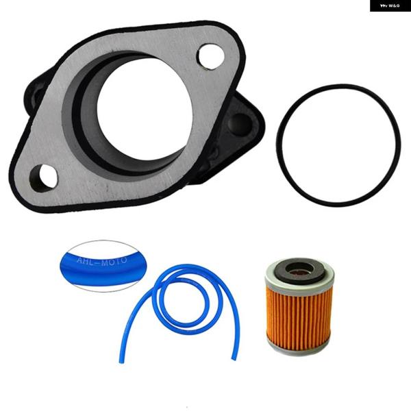 バイク キャブレター インテーク マニホールド パッド 燃料ラインオイル フィルター パイプ ヤマハ YFM350 YFM350Xウォリアー350 1987-2004用 カスタム パーツ アクセサリーHigh-concerned chemi...