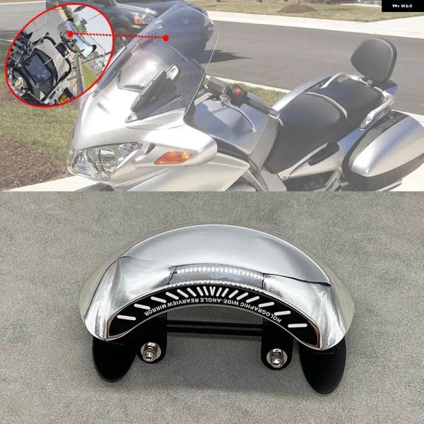 ホンダ FSC600シルバーウィングST1100ST1300 STX1300 SH 300IXADV バイク フロントスクリーン180 広角リアビューミラー 汎用 カスタム パーツ アクセサリーProtective parts:OtherH...