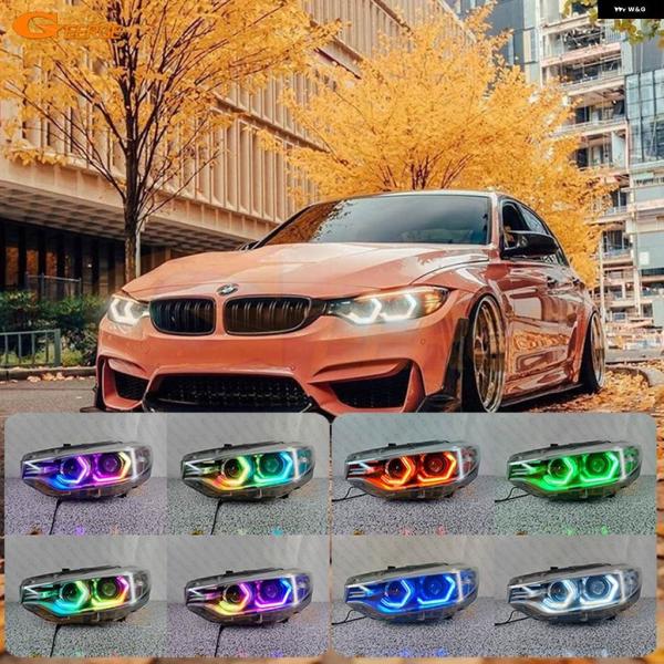 BMW 4シリーズ F32 F33 F36 F82 F83 M4 ウルトラコンセプト アイコニック スタイル ダイナミック マルチカラー RGB LED エンジェルアイズ ハローリング カスタム パーツ アクセサリーHigh-concern...