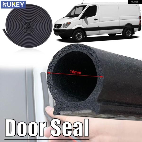 10メートル メルセデスベンツ スプリンター W901 W902 W903 W904 W905 W906 VW LT II フォルクスワーゲン クラフター ドアシールストリップ アップグレード 16X16MM カスタム パーツ アクセサリー...