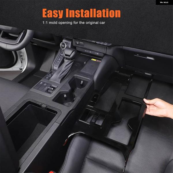 トヨタ ランドクルーザー プラド 250 LC250 24-25 ABS カー セントラル コントロール ギア パネル カバー トリム ステッカー インテリア カスタム パーツ アクセサリーHigh-concerned chemical:N...