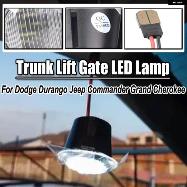 2個 ホワイト LED ジープ コマンダー グランド チェロキー クライスラー PT クルーザー ダッジ デュランゴ カーゴ トランク リフトゲート LED ランプ カスタム パーツ アクセサリーHigh-concerned chemica...