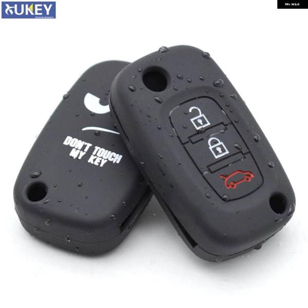 シリコン製リモートキーケース FOB シェルカバー LADA PRIORA KALINA GRANTA VESTA XRAY X-RAY スキン ホルダー 3 ボタン 2014 2015-2019 2020 カスタム パーツ アクセサリーB...