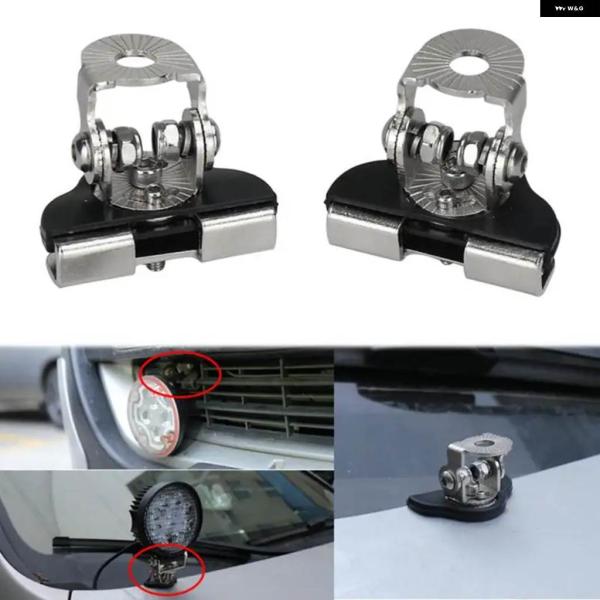車用 ボンネット ヘッドライト ブラケット 360度 エンジン LED作業灯 ブラケット ホルダー ホルダー クランプ カスタム パーツ アクセサリーHigh-concerned chemical:NoneMotobike Make:APR...