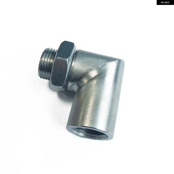 カスタムマフラーオキシセンサー アダプター インターフェース 90度 コネクタナット カスタム パーツ アクセサリーElectronic:NoHigh-concerned chemical:NoneLinear:goodSensitivit...
