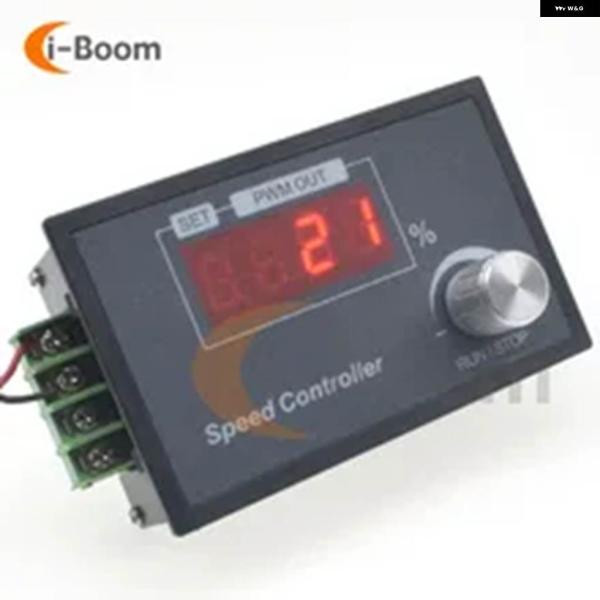 DC6-60V PWM モータースピード コントローラ ー モーター コントローラ ー エンコーダー 周波数設定可能 ノブ コントロール カスタム パーツ アクセサリーHigh-concerned chemical:NoneSize:9.6...