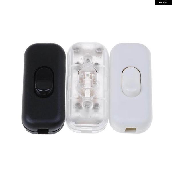 1個 ベッドサイドランプスイッチ AC 0V-250V 6A インライン オン/オフ テーブルデスクランプコード ケーブル スイッチ 302-2 カスタム パーツ アクセサリーHigh-concerned chemical:NoneOrig...