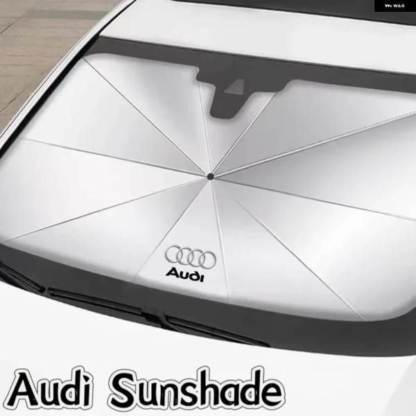 傘フロント フロントガラス サンシェード サンバイザー アウディ Q3 Q5 Q5L Q7 Q8 Q2 A4 B6 B7 A6 C5 C6 Q2 A3 A5 A7 A1 TT SLINE QUATTRO カスタム パーツ アクセサリーHig...