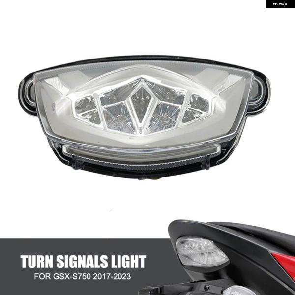 リアテール ブレーキライト 一体型LEDライトランプ GSX-S750 GSXS750 GSX-S GSXS 750 2017-2023 2021 2022 オートバイ カスタム パーツ アクセサリーBattery Included:NoH...