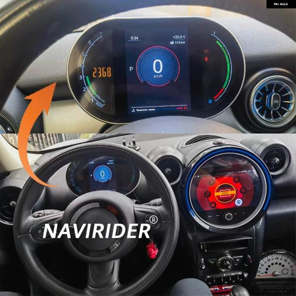 BMW MINI Rシリーズ R56 R60 2007-2014 車用 デジタル クラスター バーチャルコックピット スピード メーター LCD ダッシュボード パネル 計器 ヘッド ユニット カスタム パーツ アクセサリーHigh-con...