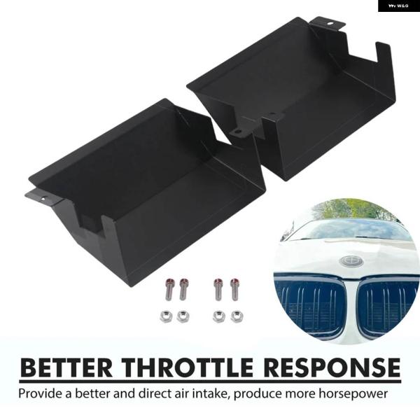 BMW E90 E93 E92 335I 335XI 328I 328XI 2007-2012 N54 N55 エンジン 用ダイナミックエアインテークスクープペア カスタム パーツ アクセサリーHigh-concerned chemical...