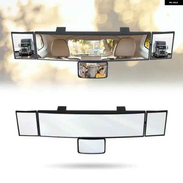 車内用ワイドビューミラー 広角パノラマアシスト 内装クリップオン凸型バックミラー カスタム パーツ アクセサリーHigh-concerned chemical:NoneOrigin:Mainland ChinaOEM NO.:/Item T...