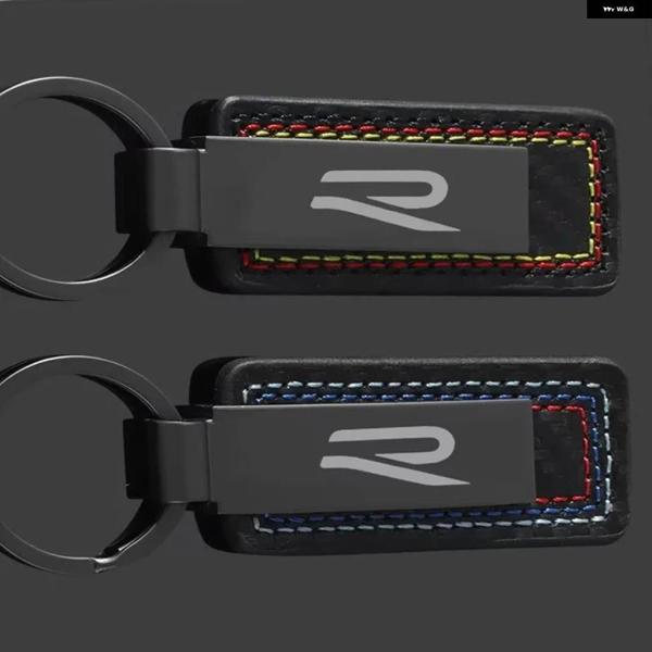 車用キー チェーン キーリング キー ホルダー リング フォルクスワーゲン VW RLINE ゴルフ ジェッタ 4 5 6 7 パサート B5 B7 B8 CC ポロ 6R 6C 6N1 6N2用 カスタム パーツ アクセサリーHigh-c...