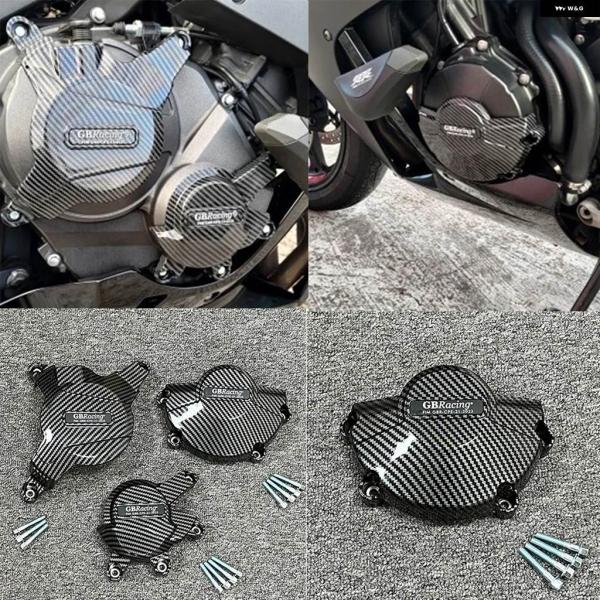 CBR600RR エンジン プロテクション ホンダ CBR600RR 2007-2023 バイク カバー セカンダリー エンジン カバー カーボンテクスチャ カスタム パーツ アクセサリーHigh-concerned chemical:No...