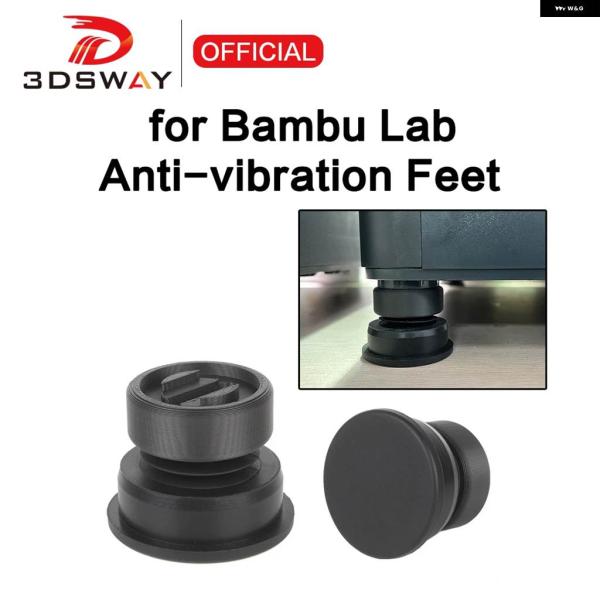 BAMBU LAB X1/X1C/A1/A1 MINI アップグレード 用 防振脚 パッド 滑り止め ゴム脚 パッド BAMBULAB P1P/P1S カスタム パーツ アクセサリーHigh-concerned chemical:NoneI...