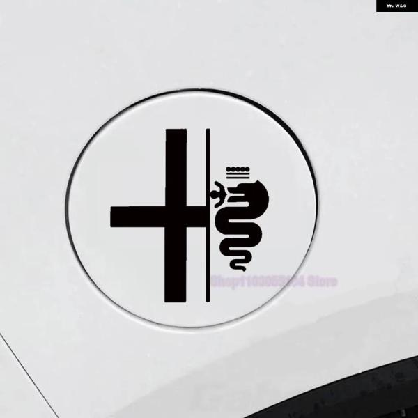 1PC タンクオイル ステッカー アルファロメオ ジュリエッタジュリアブレラ 147 156 159 トナーレ GT カスタム パーツ アクセサリーHigh-concerned chemical:NoneCategory:3DType Of...