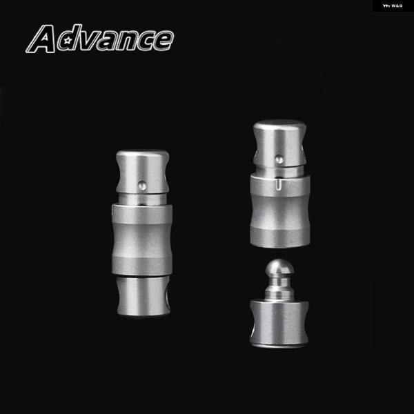 クイックリリースカーキー チェーン コネクティングバックル ロータリーキー チェーン EDC アウトドアツール カスタム パーツ アクセサリーElectric:NoMaterial:TitaniumHigh-concerned chemic...