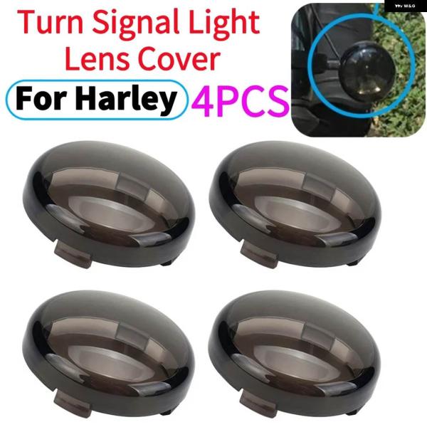 ハーレー ライン ブレイクアウト クロスボーンズ ダイナ ファットボーイ ソフテイル 用 スモーク フロント リア バレット スタイル ウィンカーレンズ 4個 カスタム パーツ アクセサリーHigh-concerned chemical:N...
