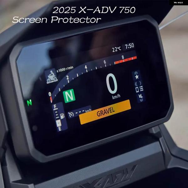 2025 XADV750 オートバイ ダッシュボード フィルム ホンダ X-ADV 750 2025- PPF 傷防止 反射防止 クラスターフィルム カスタム パーツ アクセサリーHigh-concerned chemical:Noneis...