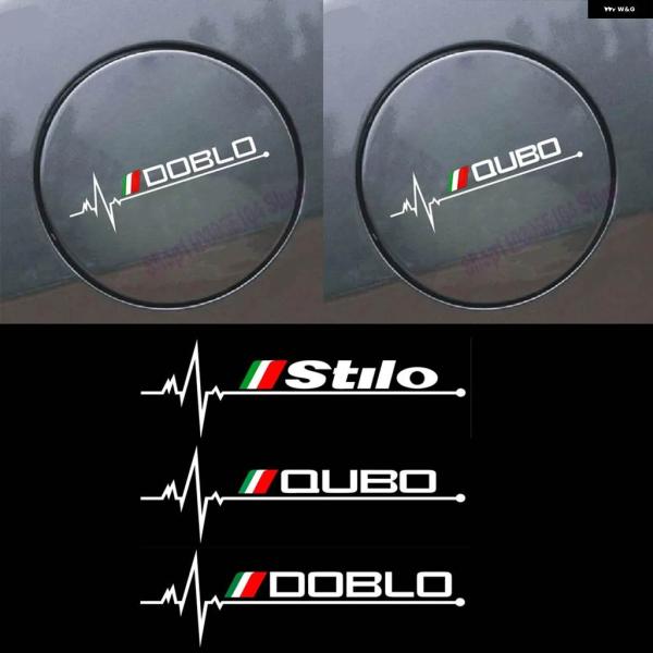 FIAT QUBO DOBLO STILO用 1PC カータンクオイル ステッカー カスタム パーツ アクセサリーHigh-concerned chemical:NoneCategory:StickersType Of Sticker:Cr...