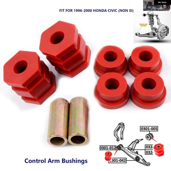 PROTHANE フロント ロア コントロール アーム ブッシング キット 1996-2000 ホンダ シビック EK NON SI 用 カスタム パーツ アクセサリーHigh-concerned chemical:NoneMaterial...