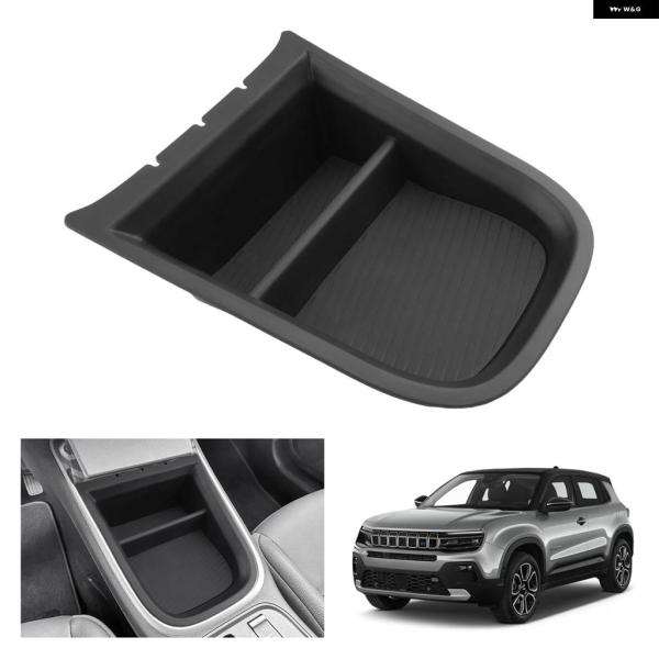 RUIYA ジープ アベンジャー EV 2023 - 25 電子ギア カーセントラル コンソール ストレージ ボックス ジープ アベンジャー 2025 カスタム パーツ アクセサリーHigh-concerned chemical:NoneT...