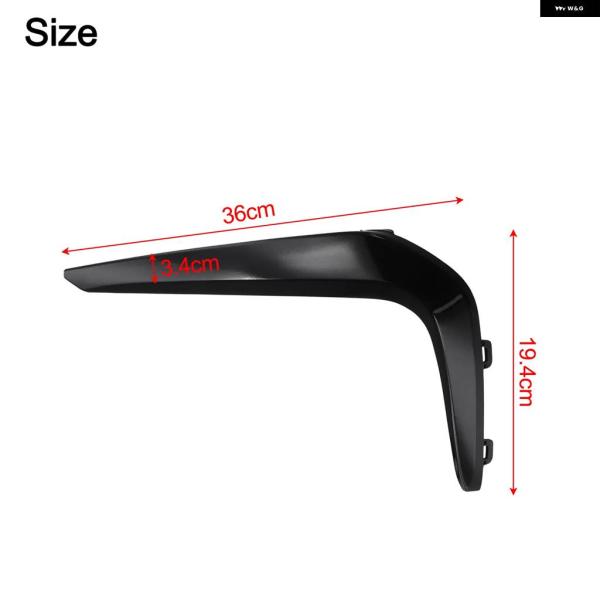 フォグランプ アイライン Mスポーツ バンパー アクセント カーエクステリア強化パーツ OEMナンバー 51118070542 2016-2020年モデル対応 シームレス統合 カスタム パーツ アクセサリーPRODUCT APPLICATI...