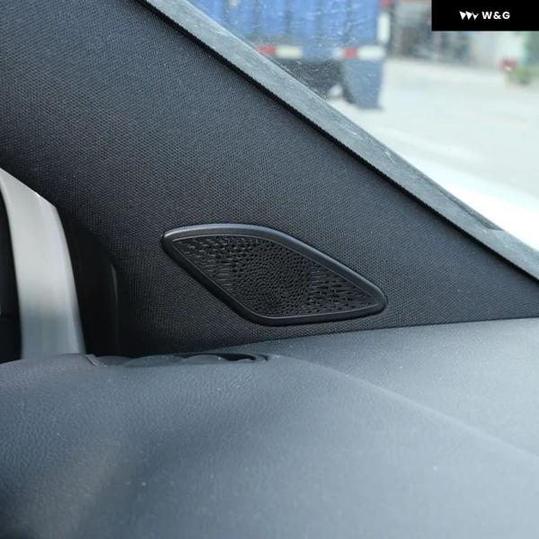 メルセデス ベンツ B GLB クラス W247 X247 2019-20222 合金 シルバー/ブラック Aピラー スピーカー ネットカバー トリム カーアクセサリー カスタム パーツ アクセサリーHign-concerned Chemi...