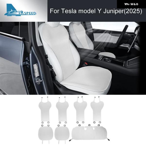 アイスシルク カーシート クッション テスラ モデルY ジュニパー モデルY 2025 マット 通気性 オールシーズン パッド プロテクター カバー アクセサリー カスタム パーツ アクセサリーFilling:FIBERTarget Pet...